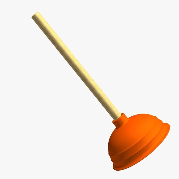 Plunger v2 Free 3D Model - .obj .stl - Free3D