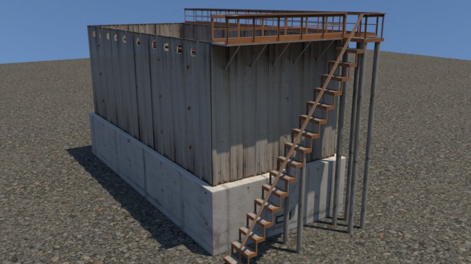 Sedimentation Tank Free 3D Model - .fbx - Free3D