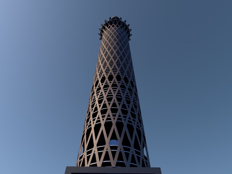 Cairo Tower Free 3D Model - .c4d .obj .stl - Free3D
