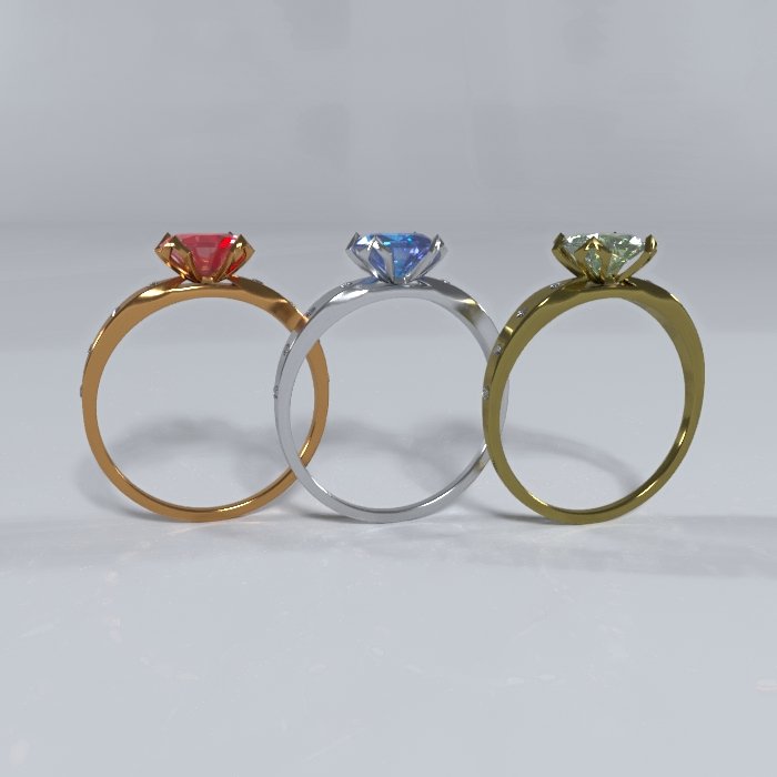 Simple Ring Free 3D Model - .max .obj .fbx - Free3D