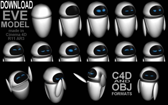 Eve Free 3D Model - .c4d - Free3D