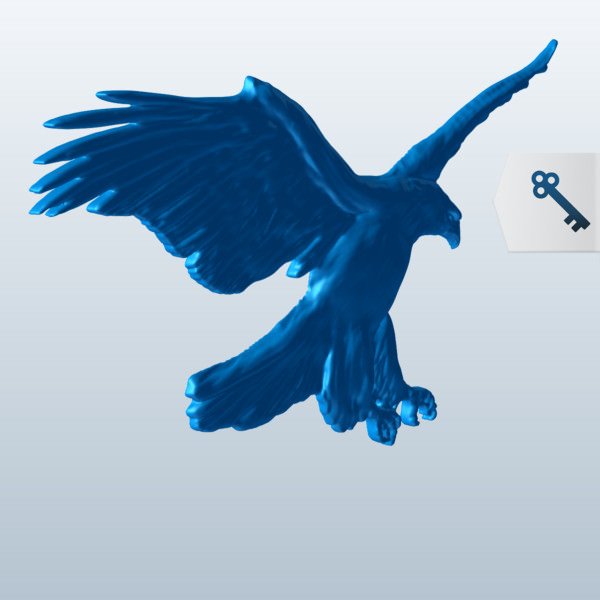 Eagle V1 Free 3D Model - .obj .stl - Free3D