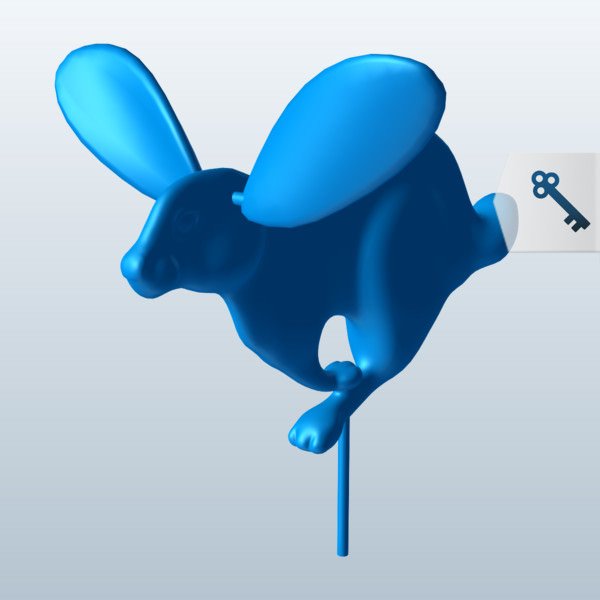 Rabbit ears spinning v1 Free 3D Model - .obj .stl - Free3D