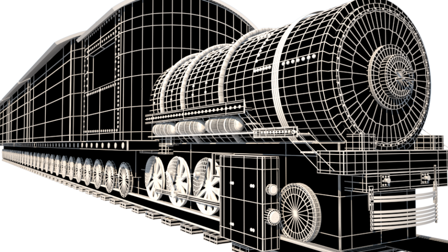 Train Free 3D Model - .autodesk .maya - Free3D
