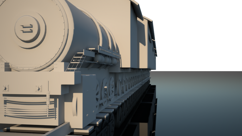 Train Free 3D Model - .autodesk .maya - Free3D