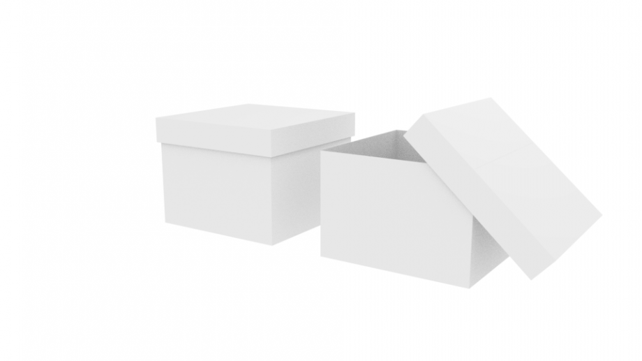 Simple Cardboard box Free 3D Model - .blend - Free3D