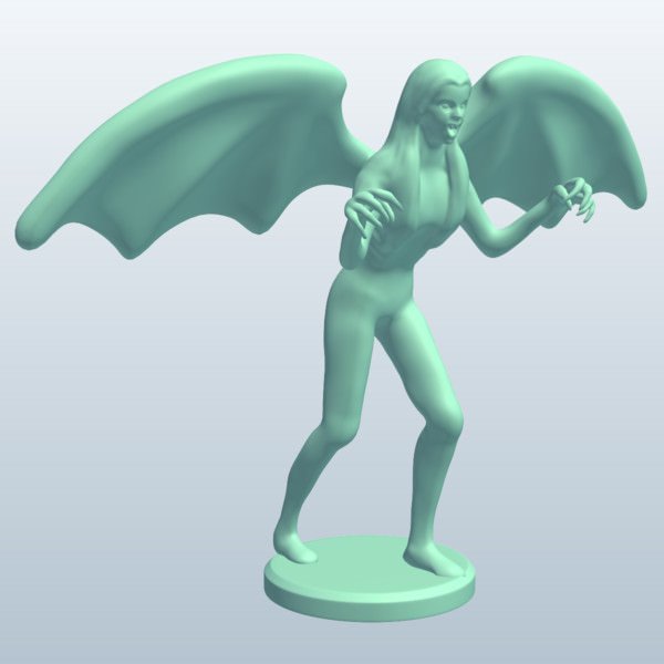 Aswang V1 Free 3d Model Obj Stl Free3d