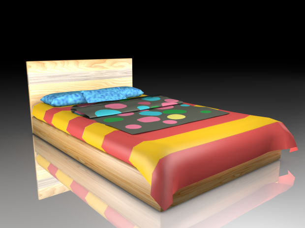 Bed Free 3D Model - .3ds .obj .dae .c4d .fbx - Free3D