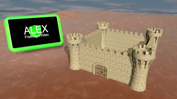 Easy Castle Free 3D Model - .obj .c4d - Free3D