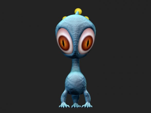 Alien Free 3D Model - .c4d - Free3D