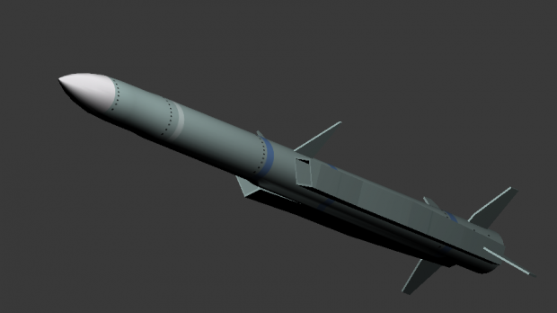 Missile MBDA Meteor (Air-to-air) Free 3D Model - .3ds .obj .dae .max ...