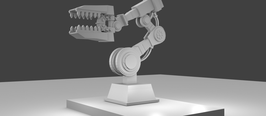 Industrial Machine Free 3D Model - .blend .fbx - Free3D