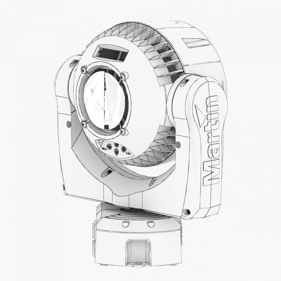 Stage Light 11 Free 3D Model - .stl .obj .max .fbx .cinema .4d .aep ...