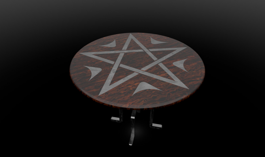 Demonic Table Free 3D Model - .fbx - Free3D
