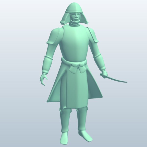 Samurai V5 Free 3D Model - .obj .stl - Free3D