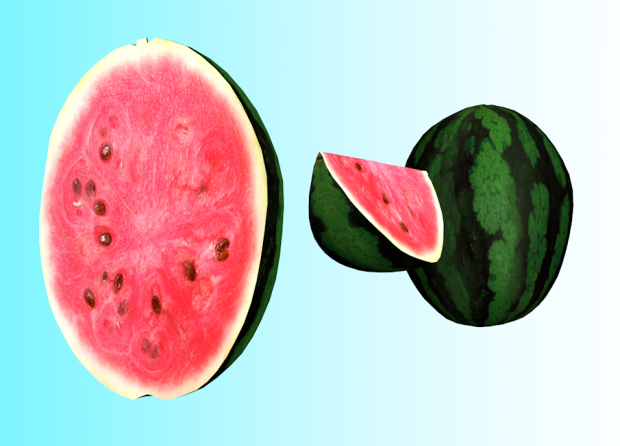 Watermelon Free 3D Model - .3ds .c4d .fbx - Free3D