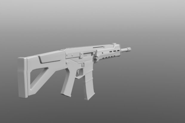 Bushmaster ACR Free 3D Model - .obj .dae .fbx - Free3D