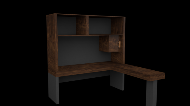 Desk Free 3D Model - .c4d - Free3D