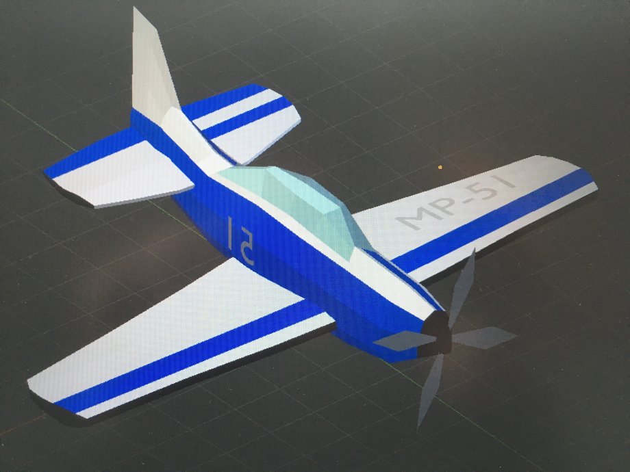 Airplane Free 3D Model - .blend - Free3D
