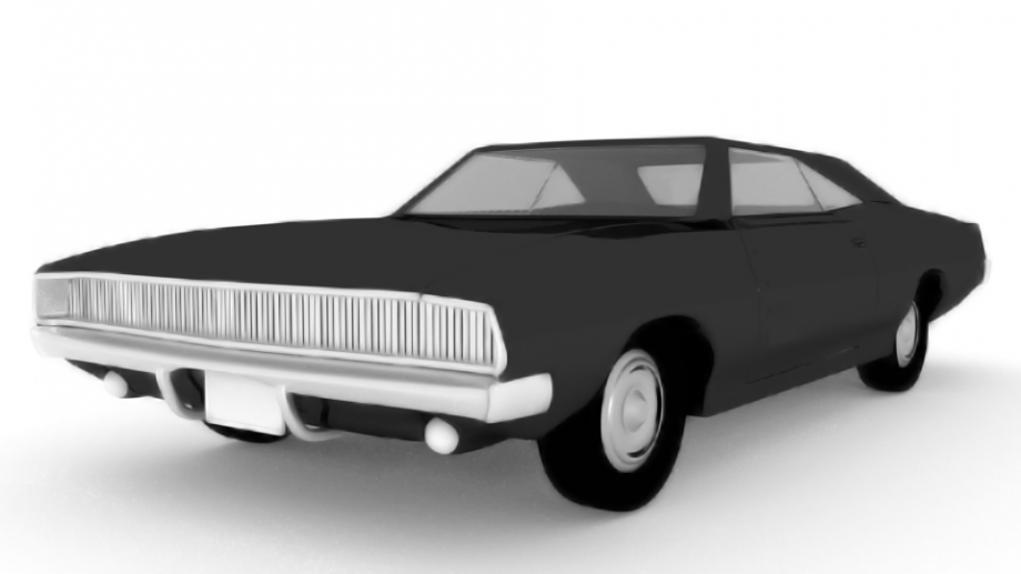 Dodge Charger 1968 Free 3D Model - .blend .obj - Free3D