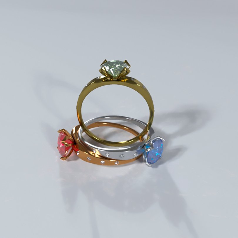 Simple Ring Free 3D Model - .max .obj .fbx - Free3D