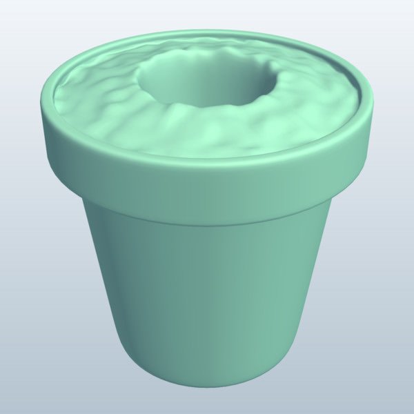 Flower Pot v1 Free 3D Model - .obj .stl - Free3D