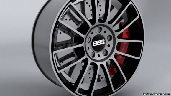BBS Rims Free 3D Model - .c4d - Free3D