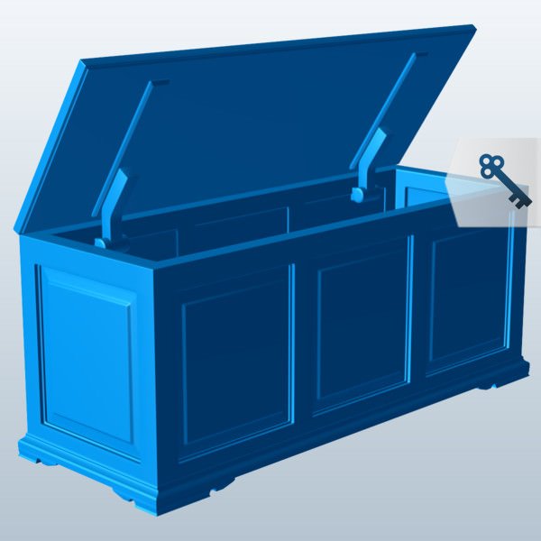 Hope chest v1 Free 3D Model - .obj .stl - Free3D