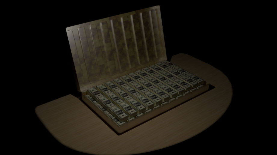 Case With Money Free 3D Model - .blend - Free3D