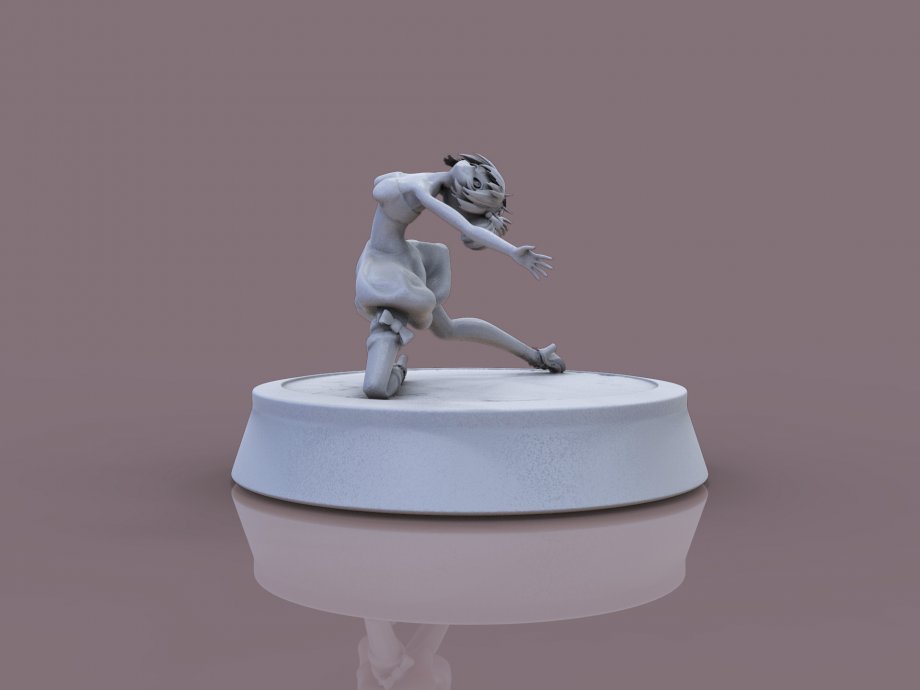 Dancing figure Free 3D Model - .stl - Free3D