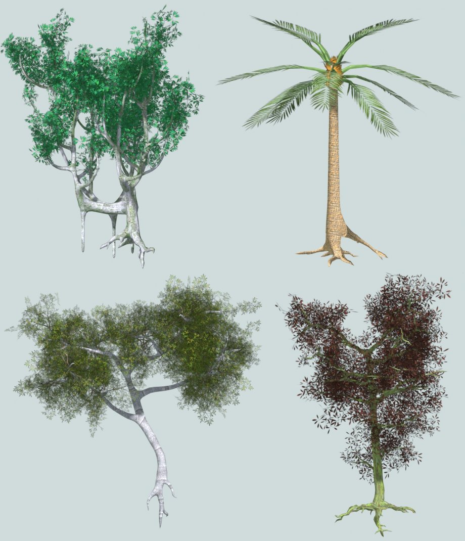 Tree pack 3 Free 3D Model - .blend - Free3D