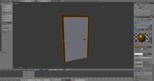 Door Animated Free 3D Model - .blend .fbx - Free3D