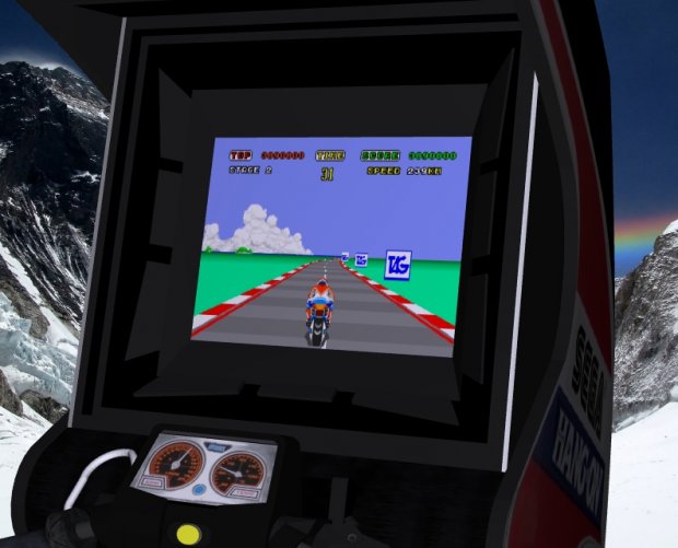 HANG ON - Upright Arcade Machine Free 3D Model - .3ds - Free3D