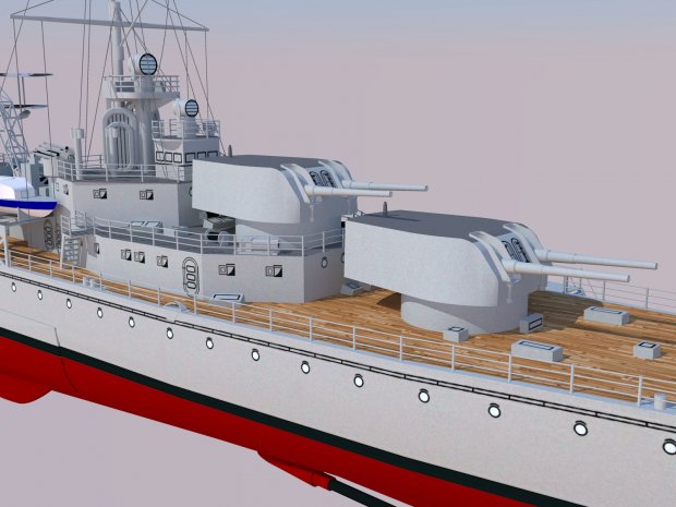 HMS Ajax Free 3D Model - .skp - Free3D