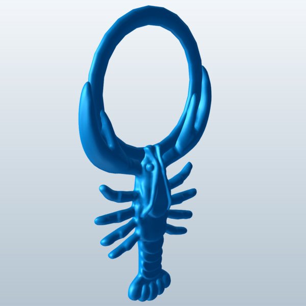 Lobster v2 Free 3D Model - .obj .stl - Free3D