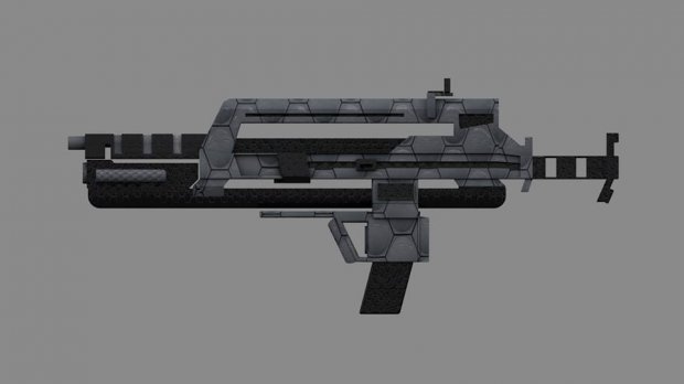 Custom SMG Free 3D Model - .c4d .fbx - Free3D