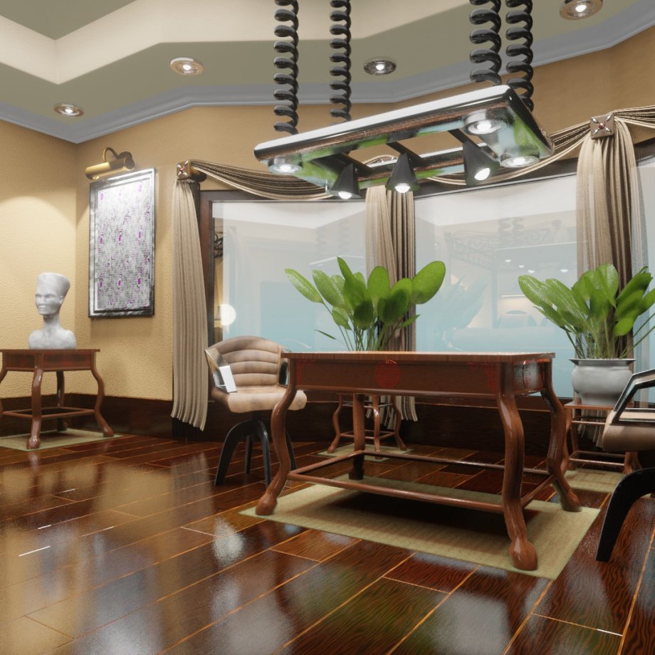 Bedroom - without textures Free 3D Model - .blend - Free3D