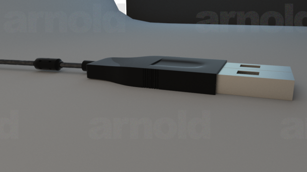 USB Cable Free 3D Model - .fbx - Free3D