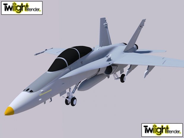 McDonnell Douglas F/A-18 Hornet Free 3D Model - .skp - Free3D