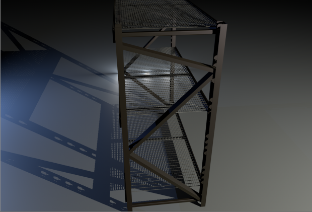 Storage Rack Free 3D Model - .obj .c4d .fbx - Free3D