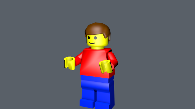 Lego Man Free 3D Model - .dae .c4d - Free3D