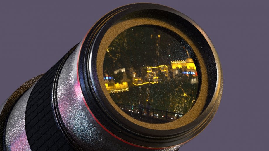 CANON LENS Free 3D Model - .blend - Free3D