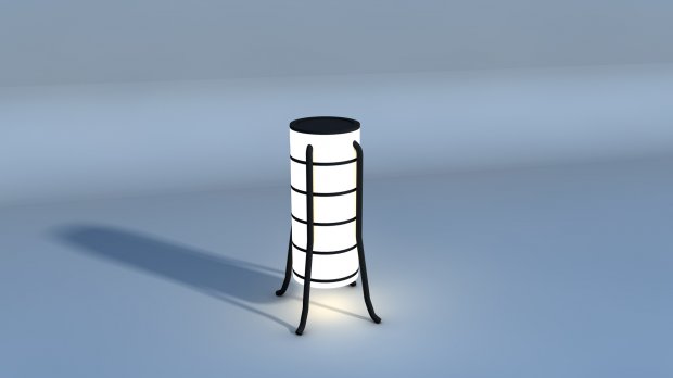 Simple lamp Free 3D Model - .c4d - Free3D