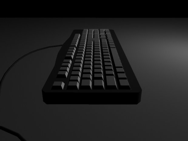Keyboard Free 3D Model - .ma .mb - Free3D