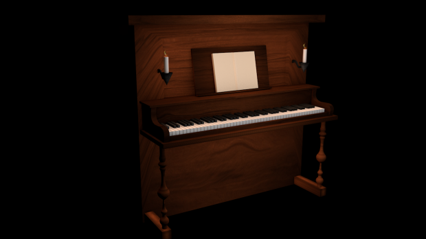 Piano Free 3D Model - .obj .c4d - Free3D