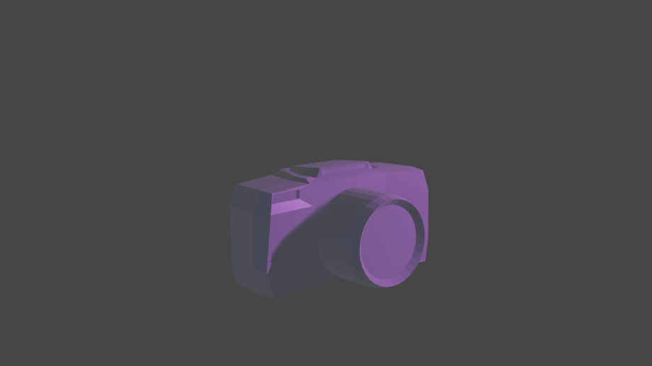 Dslr Camera Free 3D Model - .blend - Free3D