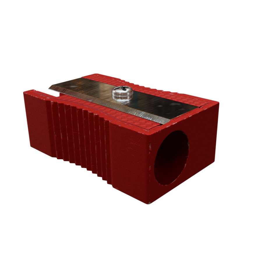 Sharpener (high resolution and texturing) Free 3D Model - .blend - Free3D