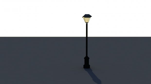 Street Lamp Free 3D Model - .obj .mb .fbx - Free3D