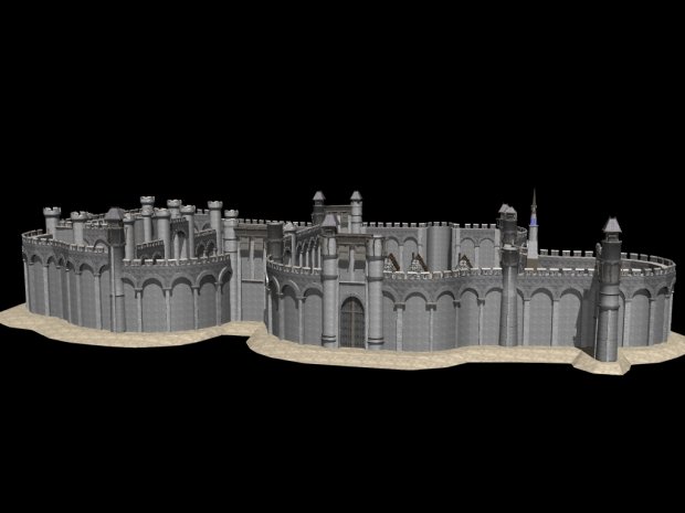 Castle Bravil Oblivion the elder scrolls Remixed by franci707 - MakerWorld