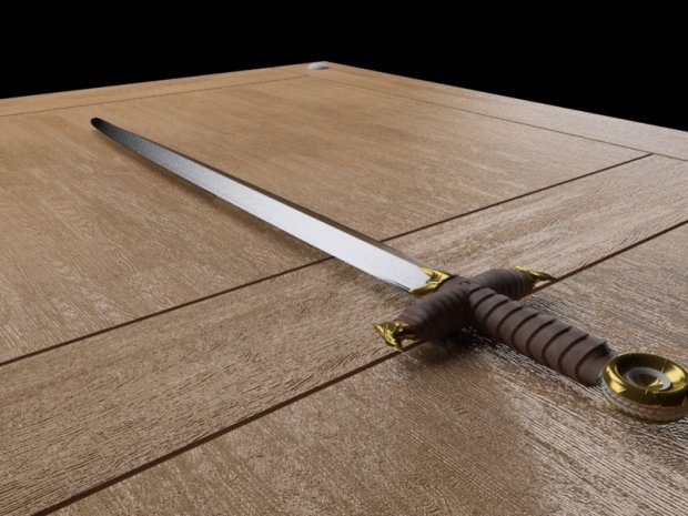 Sword Free 3D Model - .obj .c4d - Free3D